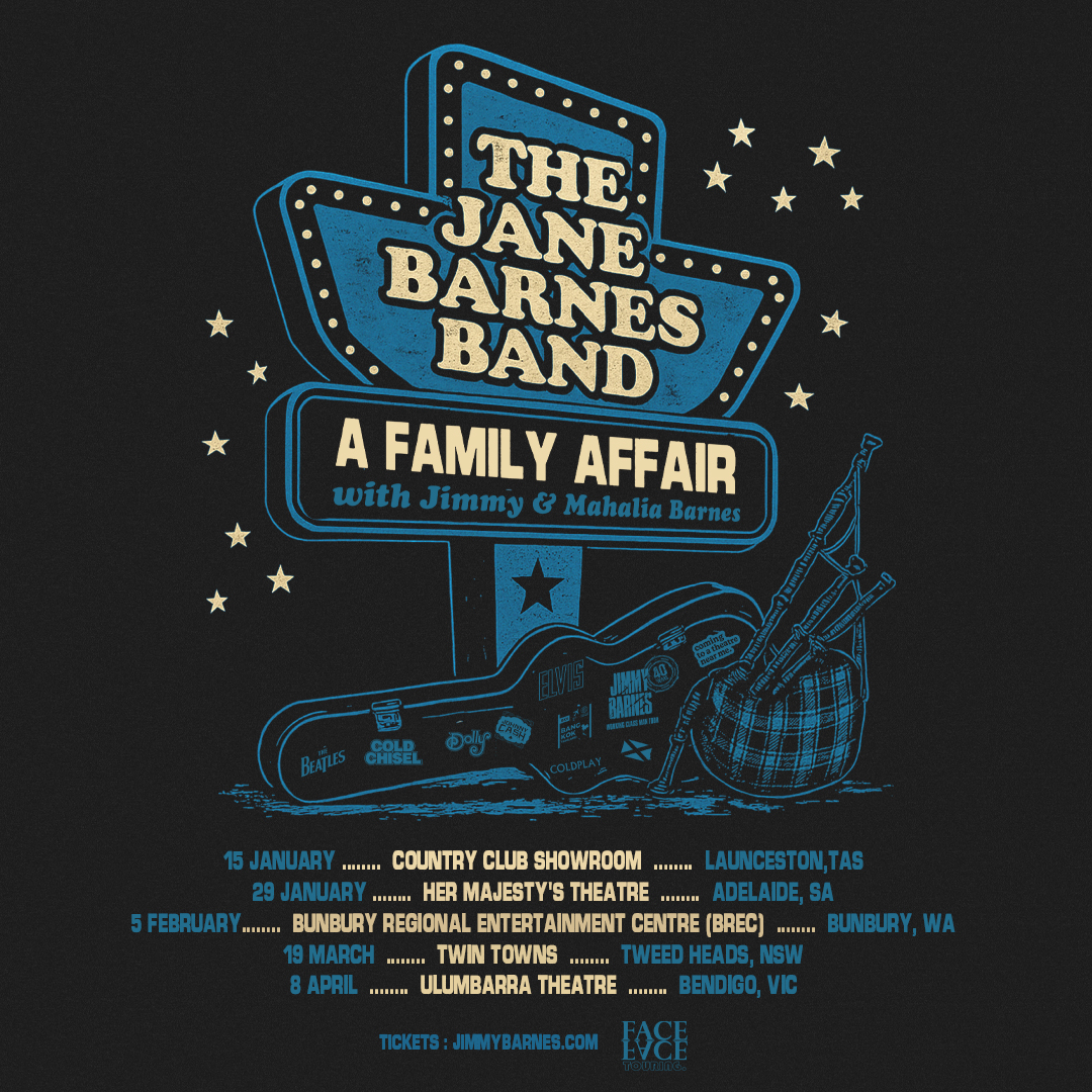 The Jane Barnes Band announces new 2026 shows – Jimmy Barnes